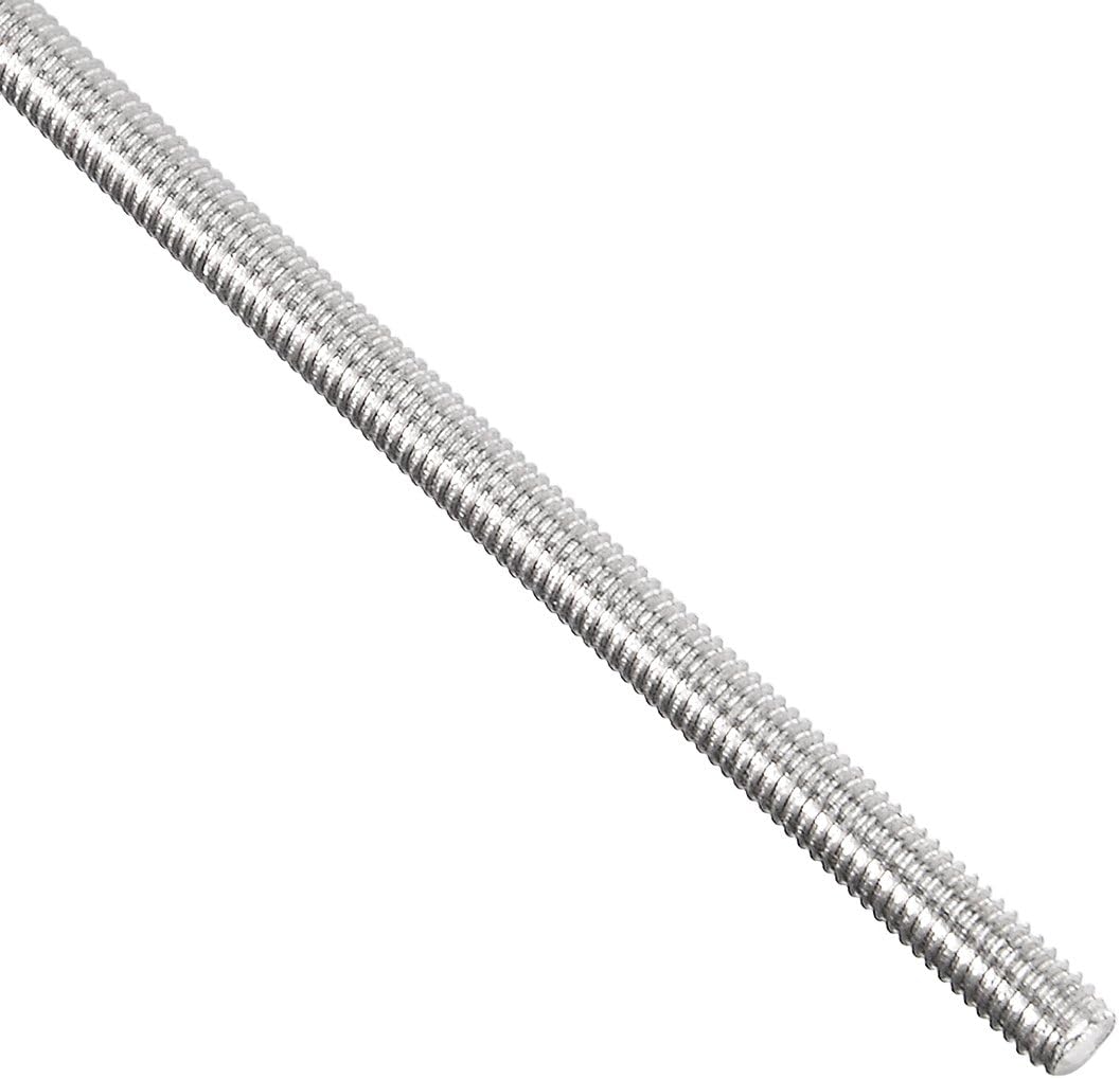 uxcell® M3 x 250mm Fully Threaded Rod, 304 Stainless Steel, Right Hand ...