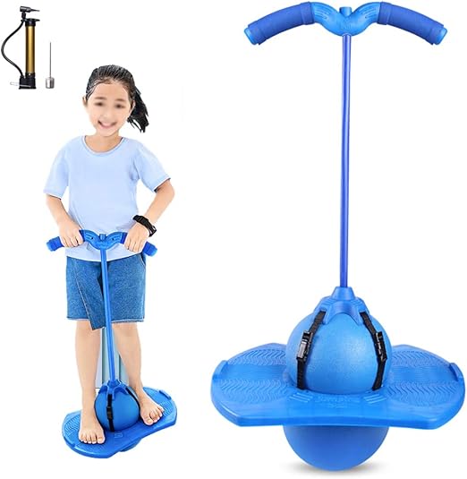 Springender Sprungball Mit Kordelzuggriff Pogo Ball Geschenk Balance ...