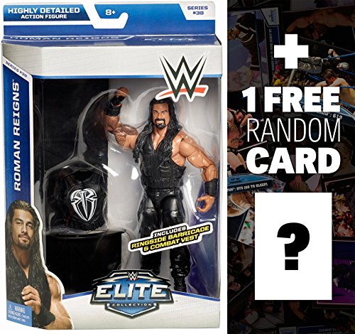 Buy Roman Reigns w/ Ringside Barricade & Combat Vest: WWE Elite ...