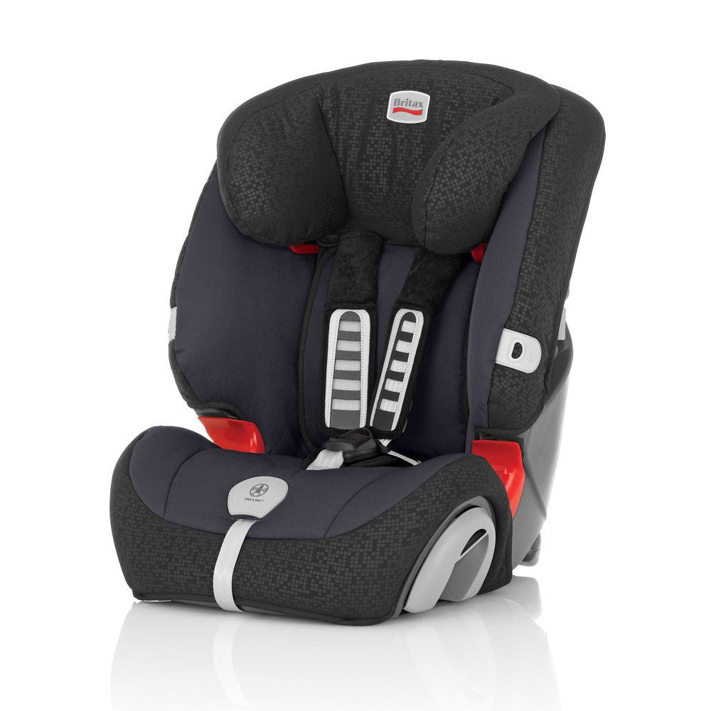 Britax Evolva Plus Group 1/2/3 Combination Car Seat - Black Thunder ...