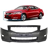 Amazon.com: Front Plastic Bumper Cover Fascia For 2008-2010 Honda ...