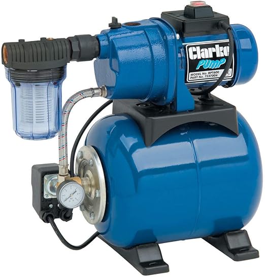 CLARKE ELECTRIC 1" WATER PUMP/BOOSTER 230V 50 LITRE/MIN: Amazon.co.uk ...