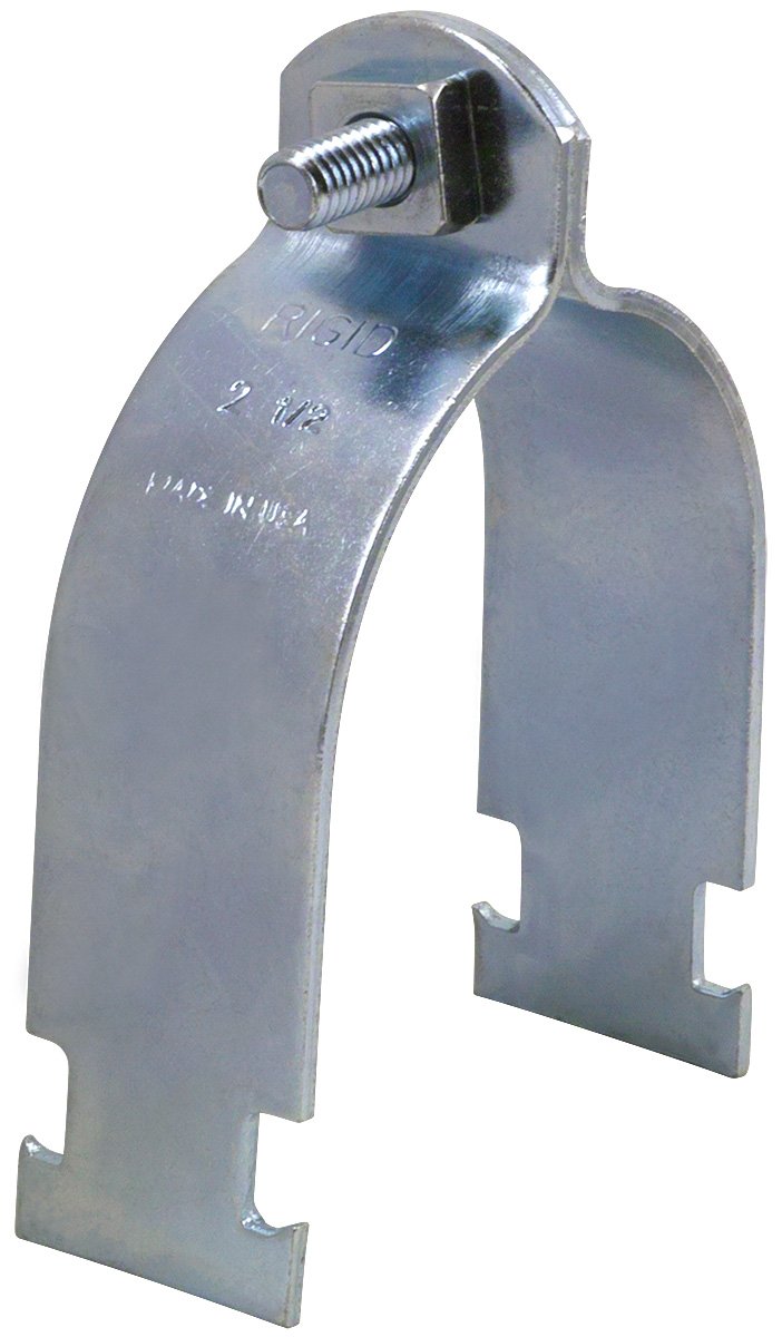 e-Supports SCR 0150EG SCR 1-1/2" Rigid Pipe Strut Clamp, Steel, Electro ...