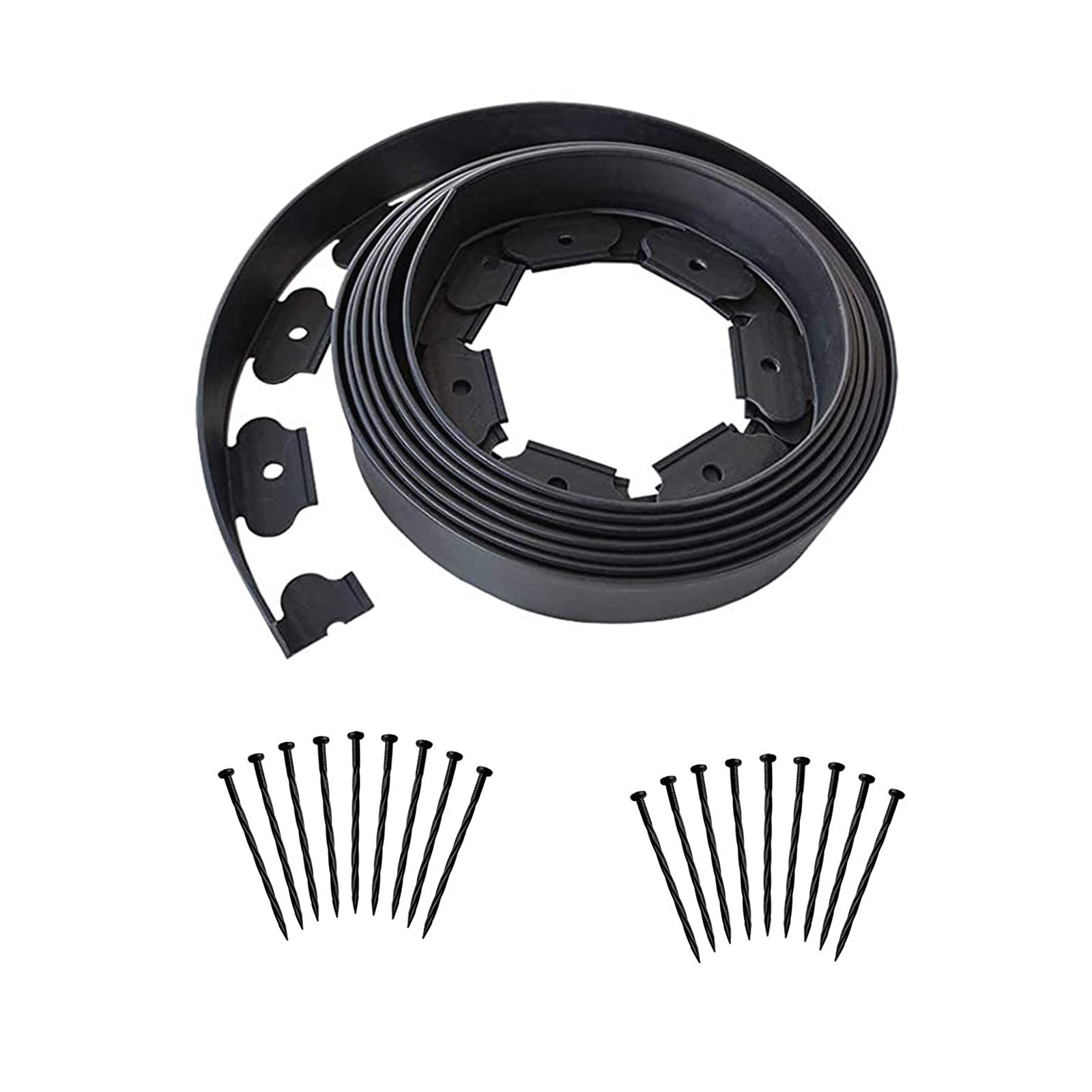 Landscape Edging Border 20ft Garden Edging Kit Plastic Edging for ...