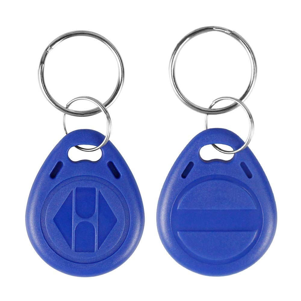Amazon.com: LIBO Writable RFID Keychains 125KHz T5577 NFC Token ...