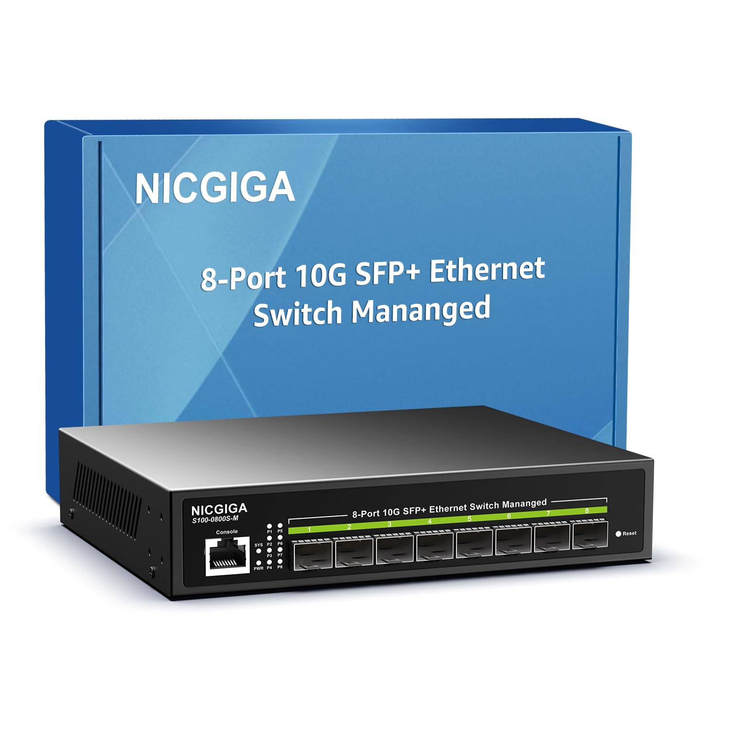 Mua 8 Port 10G SFP+ Ethernet Switch Managed, with 8X 10Gb SFP+ Port ...