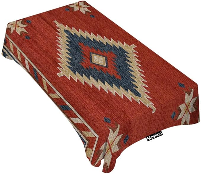 Amazon.com: Moslion Decorative Rectangle Table Cloths Southwest Native ...