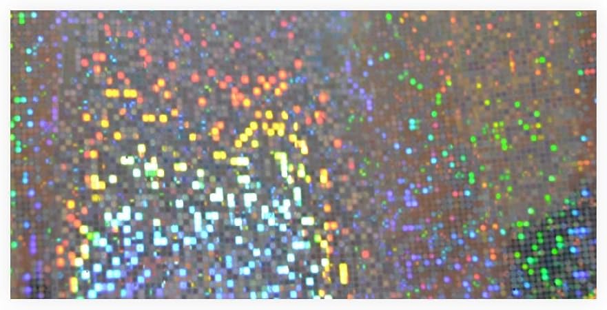 Holographic Dots Silver 40 x 100 cm 1 Roll Film: Amazon.co.uk: Office ...
