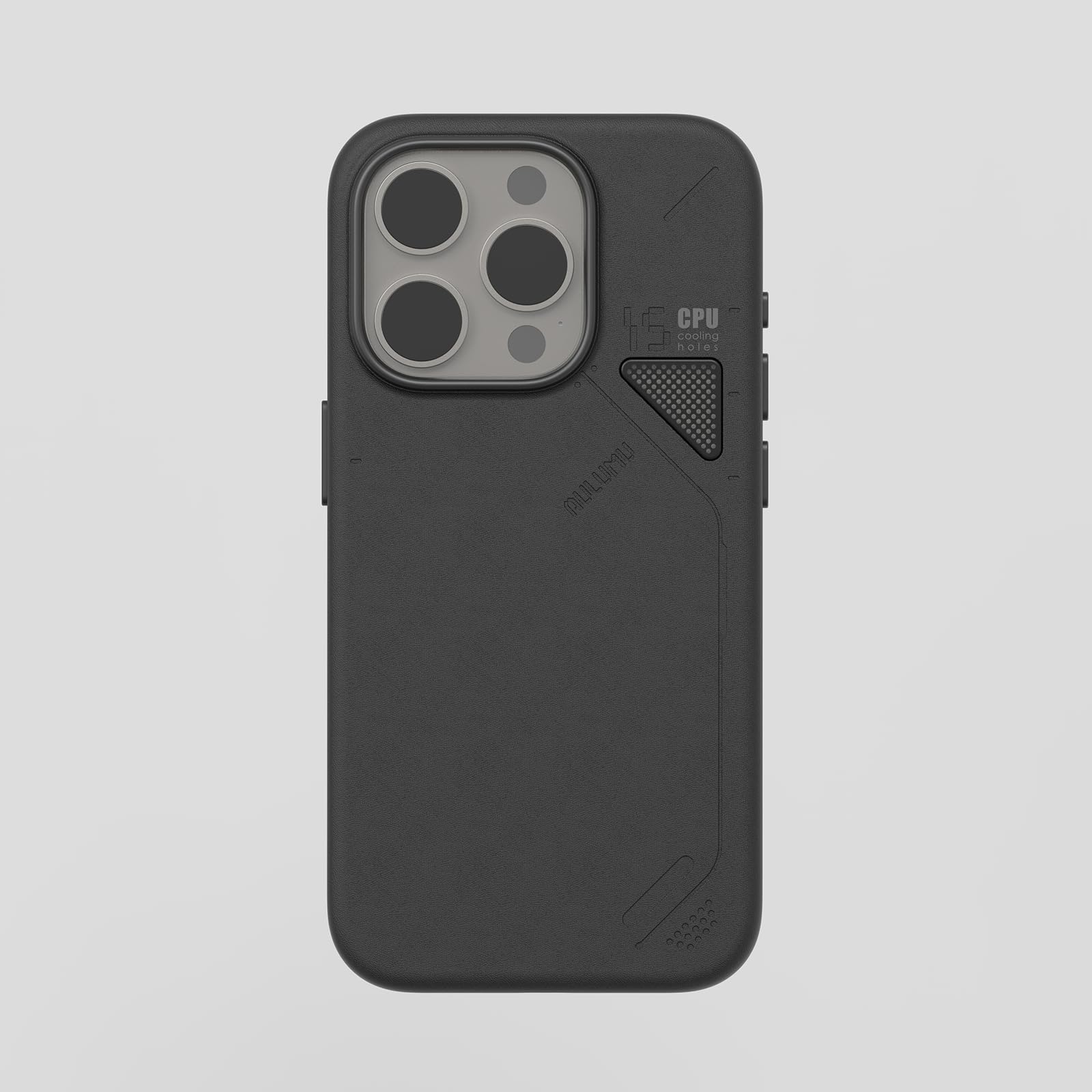 Mua Aulumu A15 Vegan Leather for iPhone 15 Pro Magnetic Case [Unique ...