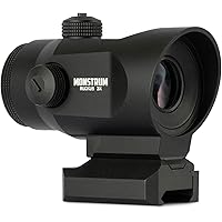 Amazon.com : Monstrum Ruckus Pro 4X Prism Scope with Piggyback Mount ...