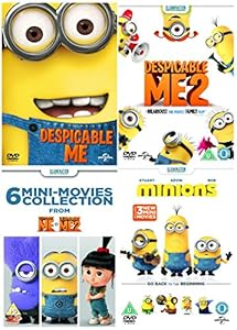 Complete Minions DVD Collection - Despicable Me / Despicable Me 2 ...