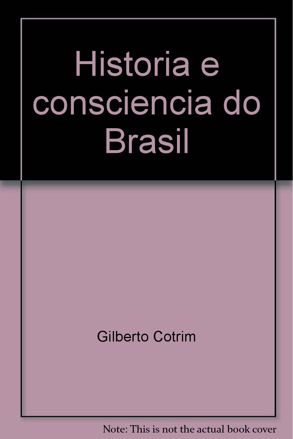 História Global Gilberto Cotrim - LIBRAIN