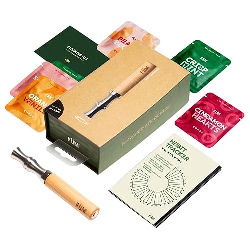 Füm Journey Pack Flavored Air Device with 6 Packs of Plant Based Cores ...