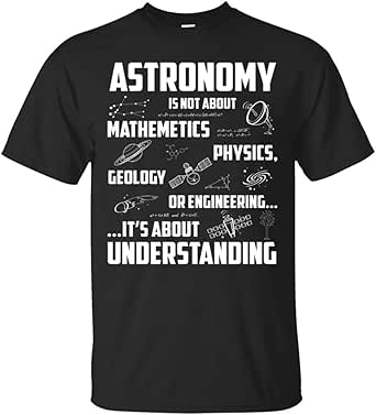 Amazon.com: ScienceTees Astronomy Awesome Astronomy t Shirt for Lovers ...
