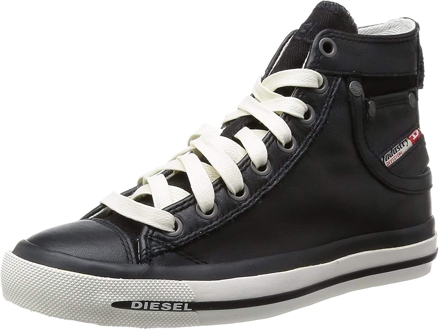 Diesel Damen Magnete Exposure IV Mid Hohe Sneakers, Schwarz (Black ...