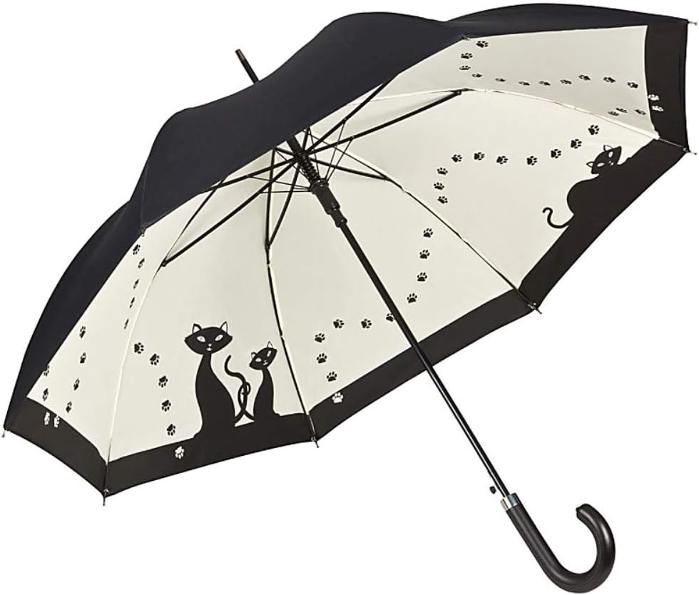 VON LILIENFELD® Ombrello Automatico Donna Doppio Rivestimento Gatti ...