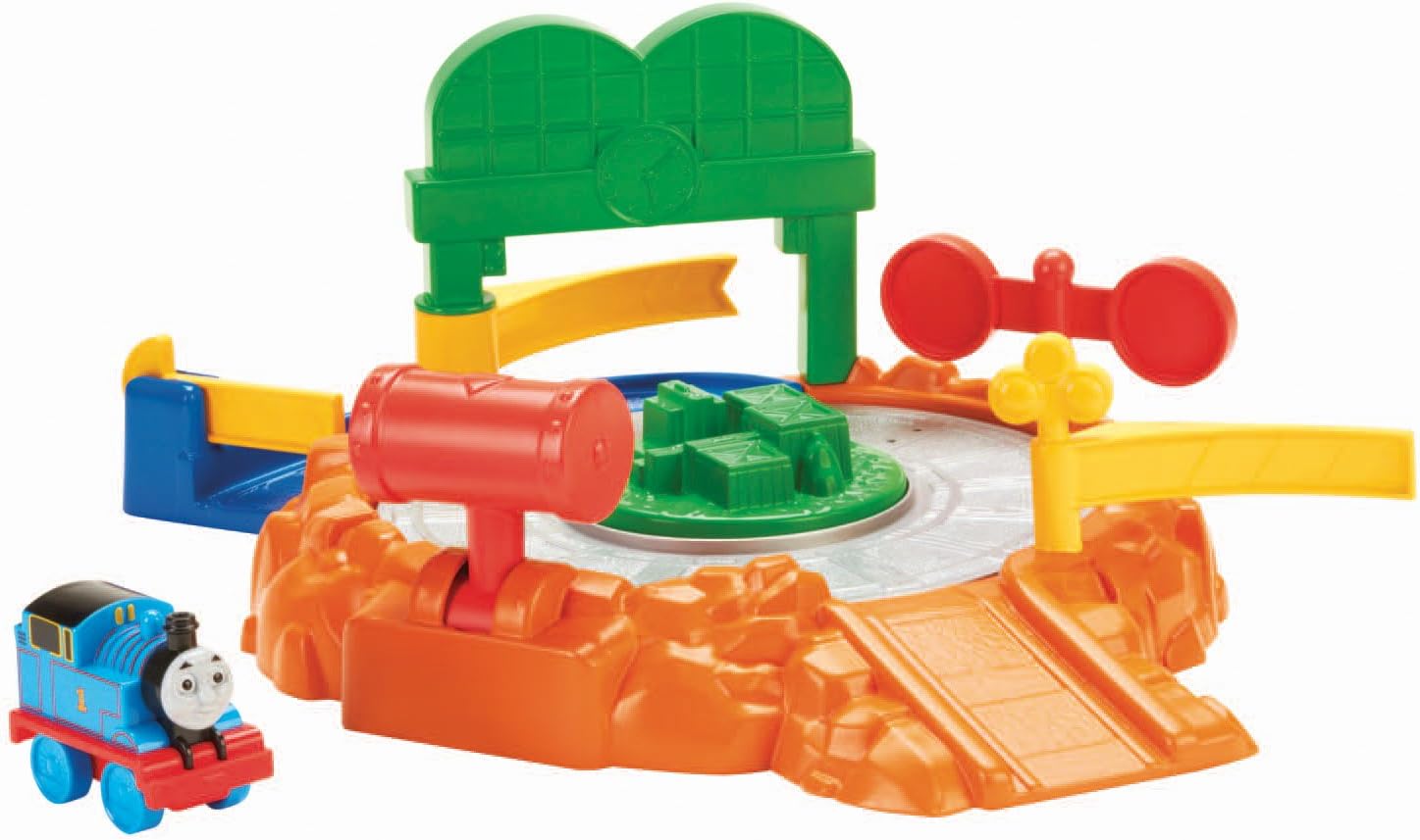 Amazon.com: My First Thomas & Friends, Spinning Sodor Playset: Toys & Games