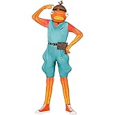 Amazon.com: Spirit Halloween Fortnite Youth Fishskull Costume ...