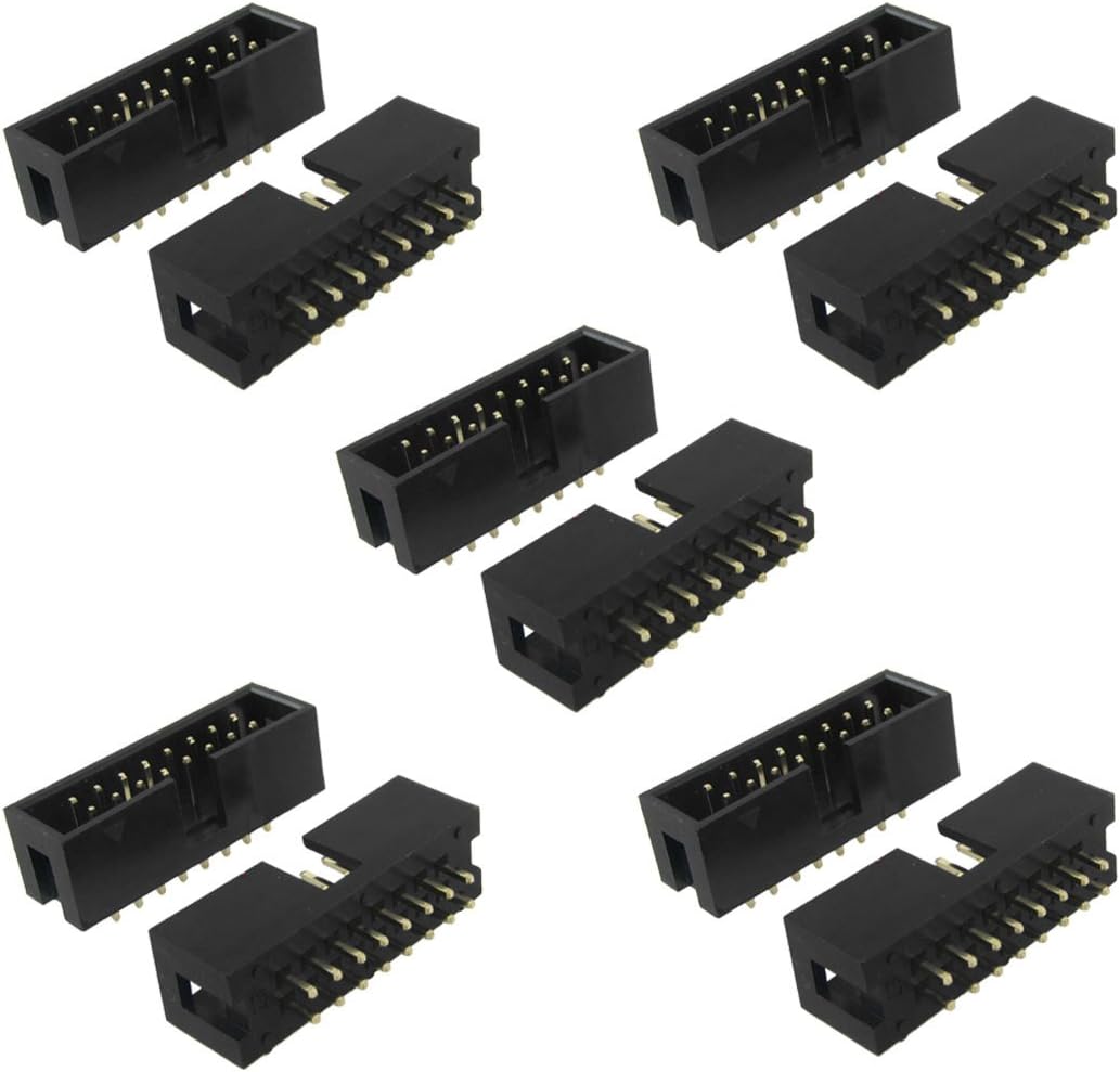 10X 16 Pin 2x8 2 54 Pitch IDC FC 16 Female Wire Header Connector For 10X 16 Pin 2x8 2 54 Pitch IDC FC 16 Female Wire Header Connector For