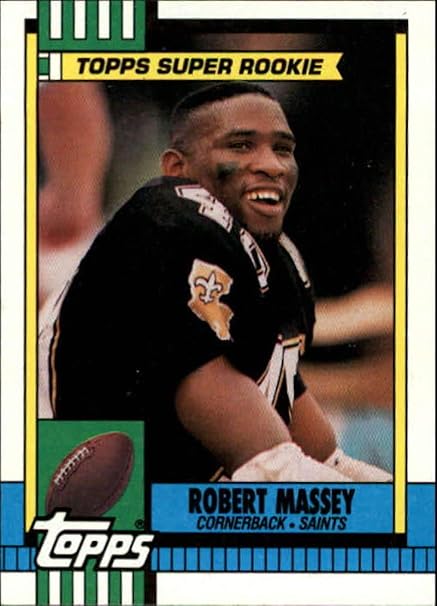 Amazon.com: 1990 Topps #230 Robert Massey SR RC Rookie New Orleans ...