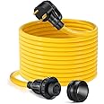 Amazon.com: LAZMUMI 30 Amp 50 Feet RV Power Extension Cord Twist Locking, NEMA TT-30P Male to ...