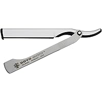 Amazon.com: DOVO Silver Shavette Satin Finish Straight Razor Set ...