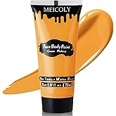 Amazon.com : Go Ho Orange Body Paint Washable(2.37oz/pc),Water Based ...