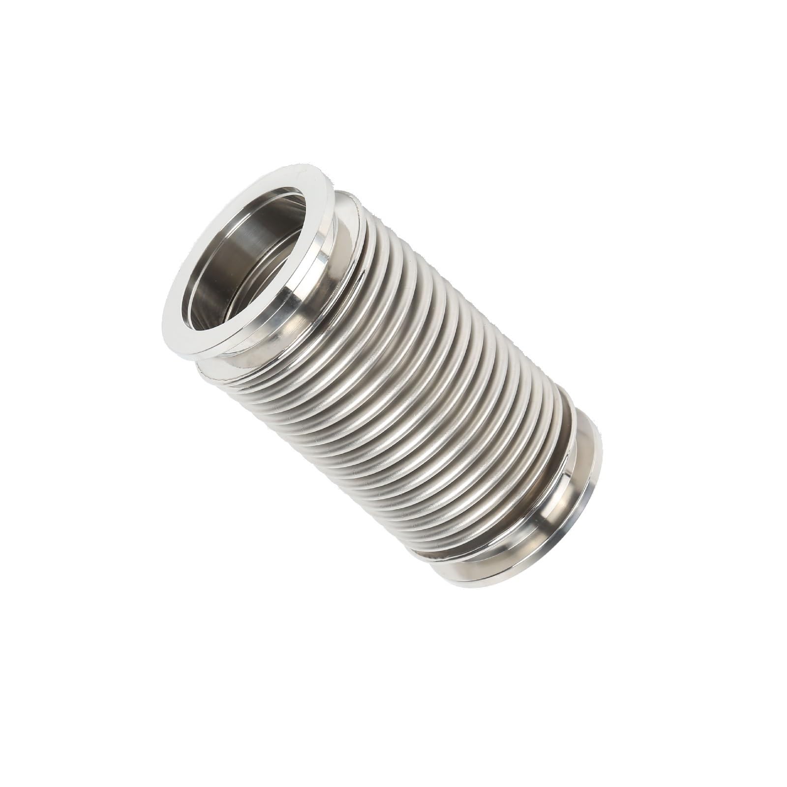 QMINOX SS304 KF40 Vacuum Corrugated Bellows Hose Set Length 100mm ...