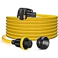 Amazon.com: LAZMUMI 30 Amp 25 Feet RV Power Extension Cord Twist Locking, NEMA TT-30P Male to ...