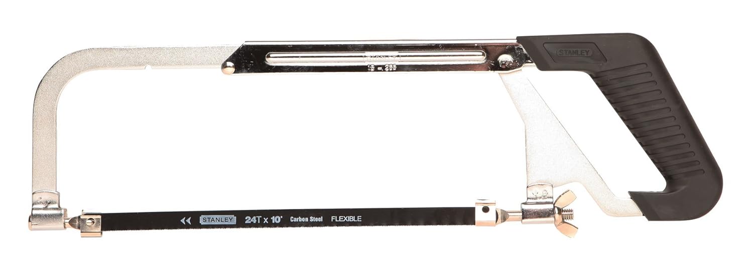 Stanley 10'' Rubber Grip Hacksaw 15-265-23: Amazon.in: Home Improvement