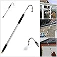 4.5 m Handheld Telescopic Gutter Cleaning Brush - Extendable Handle ...