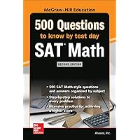 Amazon.com: 500 SAT Math Questions to Know by Test Day, Second Edition ...