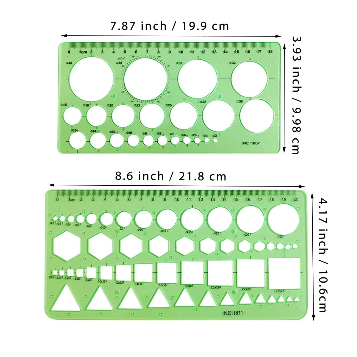 Mua Circle Templates Geometric Drawings Templates Drafting Stencils ...