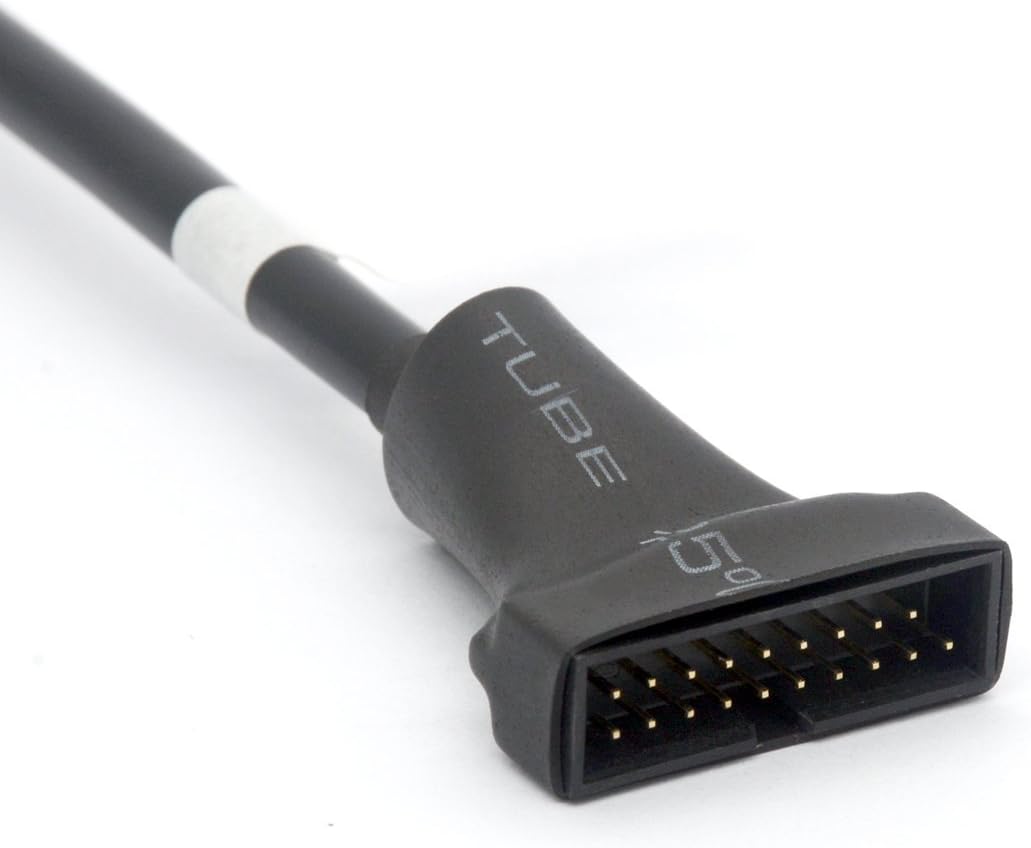USB 3.0 19 Pin Male To USB 2.0 9 Pin Female Motherboard Cable Adapter ...