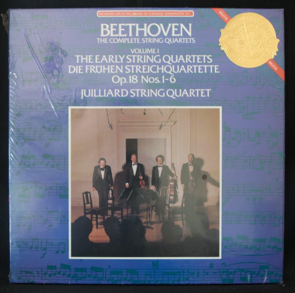 Beethoven, Juilliard String Quartet - Beethoven: The Complete String Quartets; Vol. 1: The Early ...