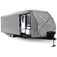Amazon.com: XGEAR Thick 6-Ply Top Panel Travel Trailer Cover- Ripstop ...