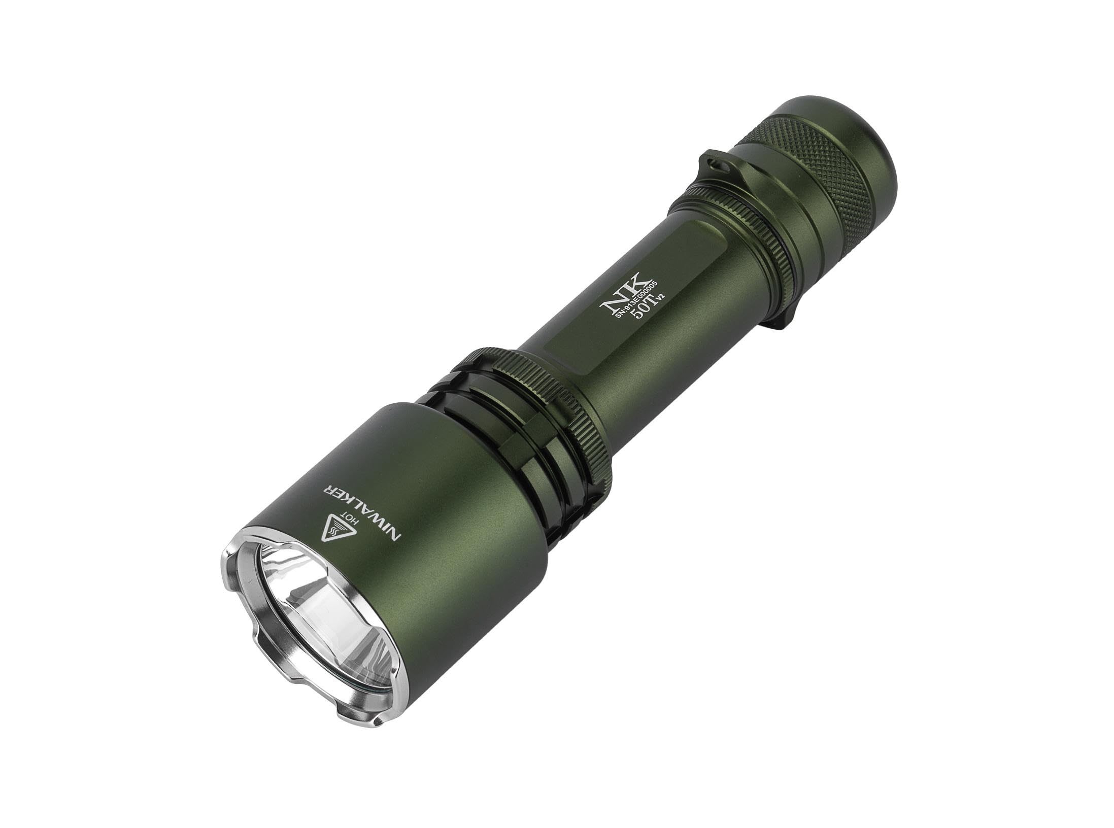 Niwalker 2300 High Lumen Tactical Flashlight, Type C Rechargeable Long ...