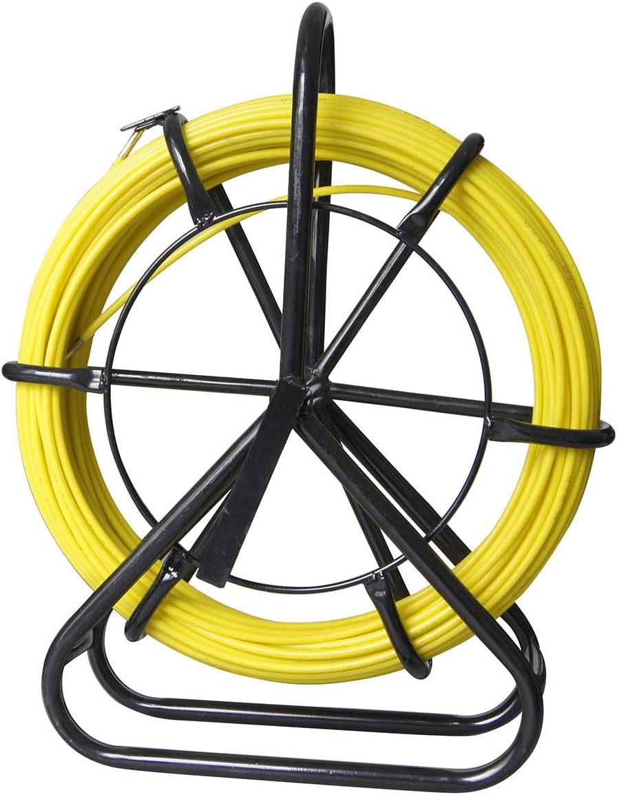 KATSU 6x50M Fiberglass Duct Rodder, Fiberglass Electric Cable ...