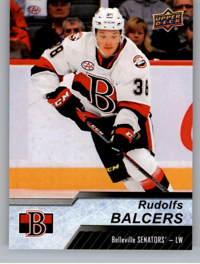 Amazon.com: 2018-19 Upper Deck AHL Hockey #10 Rudolfs Balcers ...