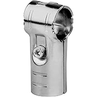 10 Sets 1.1 Inche Round Lean Pipe Clamp Connector,Double Port T Shape ...