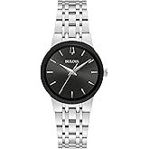 Amazon.com: Bulova Ladies' Modern Quadra Diamond Dial Stainless Steel 3 ...