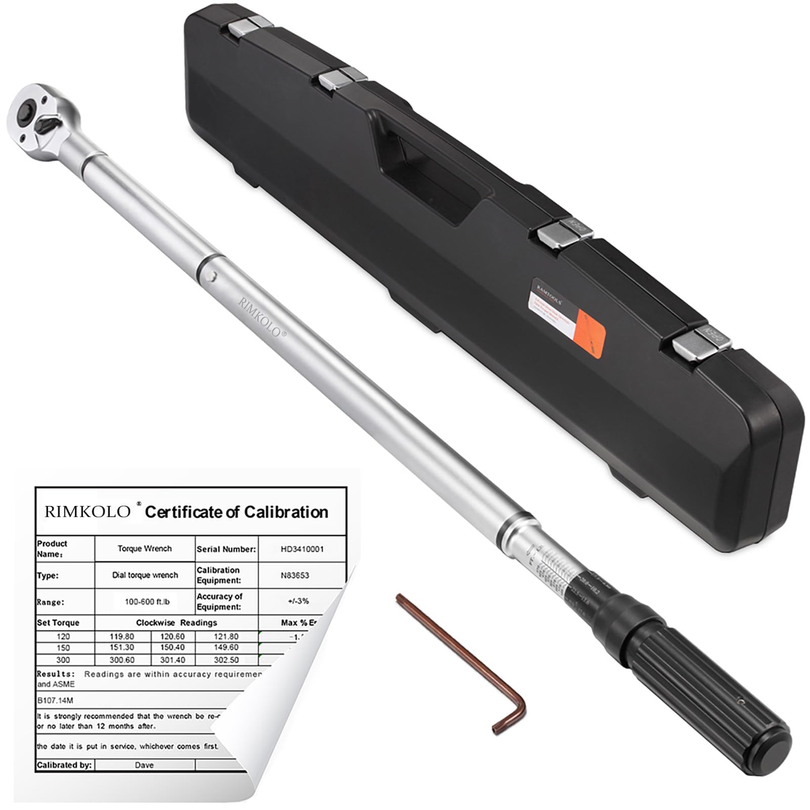 Mua 3/4-inch Drive Click Torque Wrench Dual-Direction Adjustable Torque ...