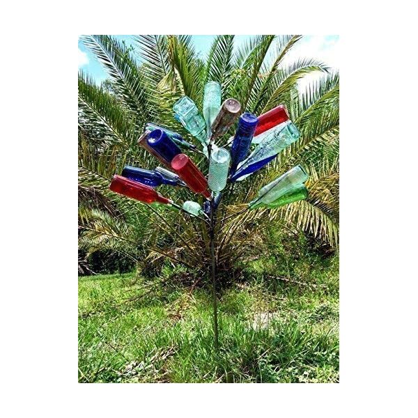 Gardener's Supply Company Classic Glass Bottle Tree Bush | Colorful ...