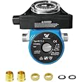 WiseWater 110V Circulation Pump with Timer, 100W 10 GPM Hot Water ...