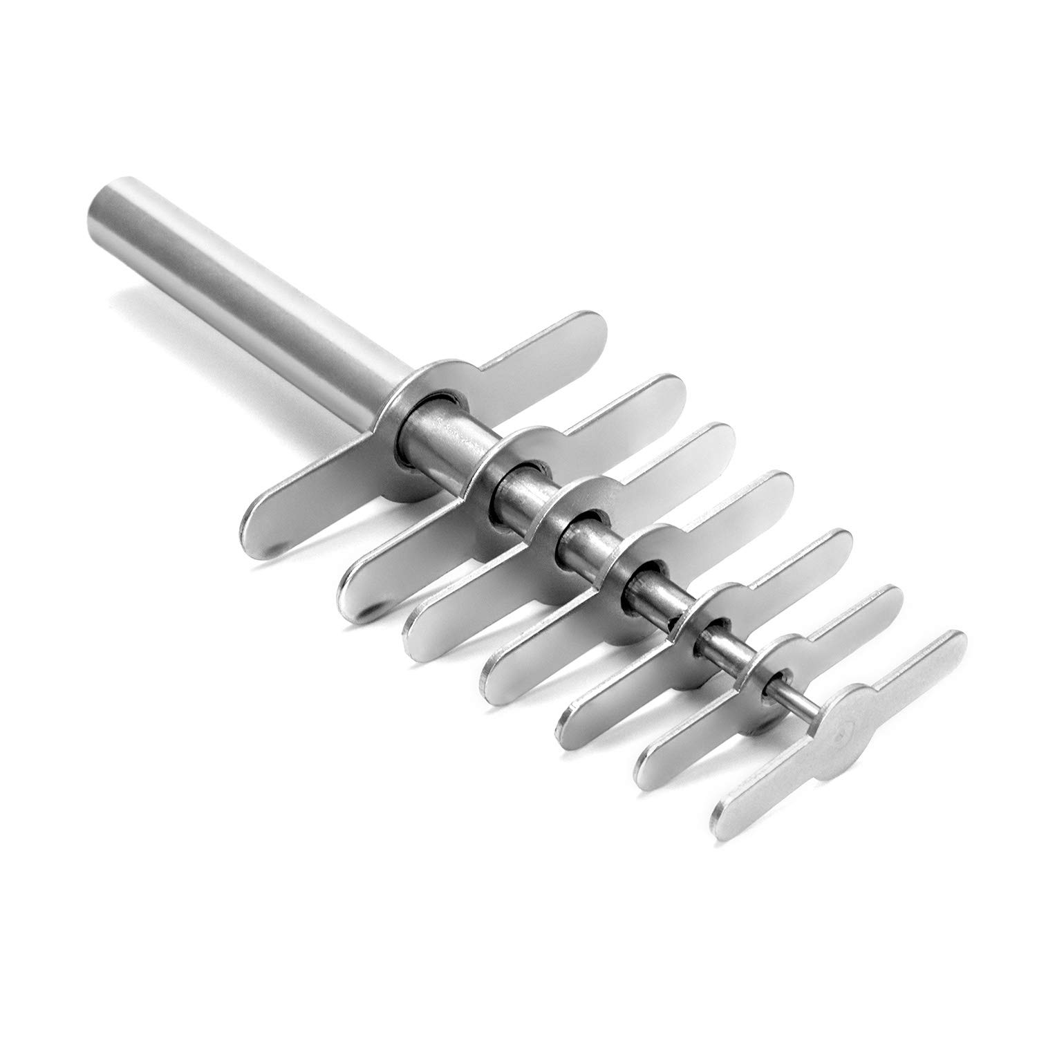 Buy QWORK Cork Rubber Stopper Borer Tool-Laboratory Puncher- Rubber ...