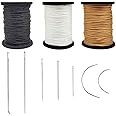 Amazon.com : Topus Extra Strong Upholstery Repair Sewing Thread Kit and ...