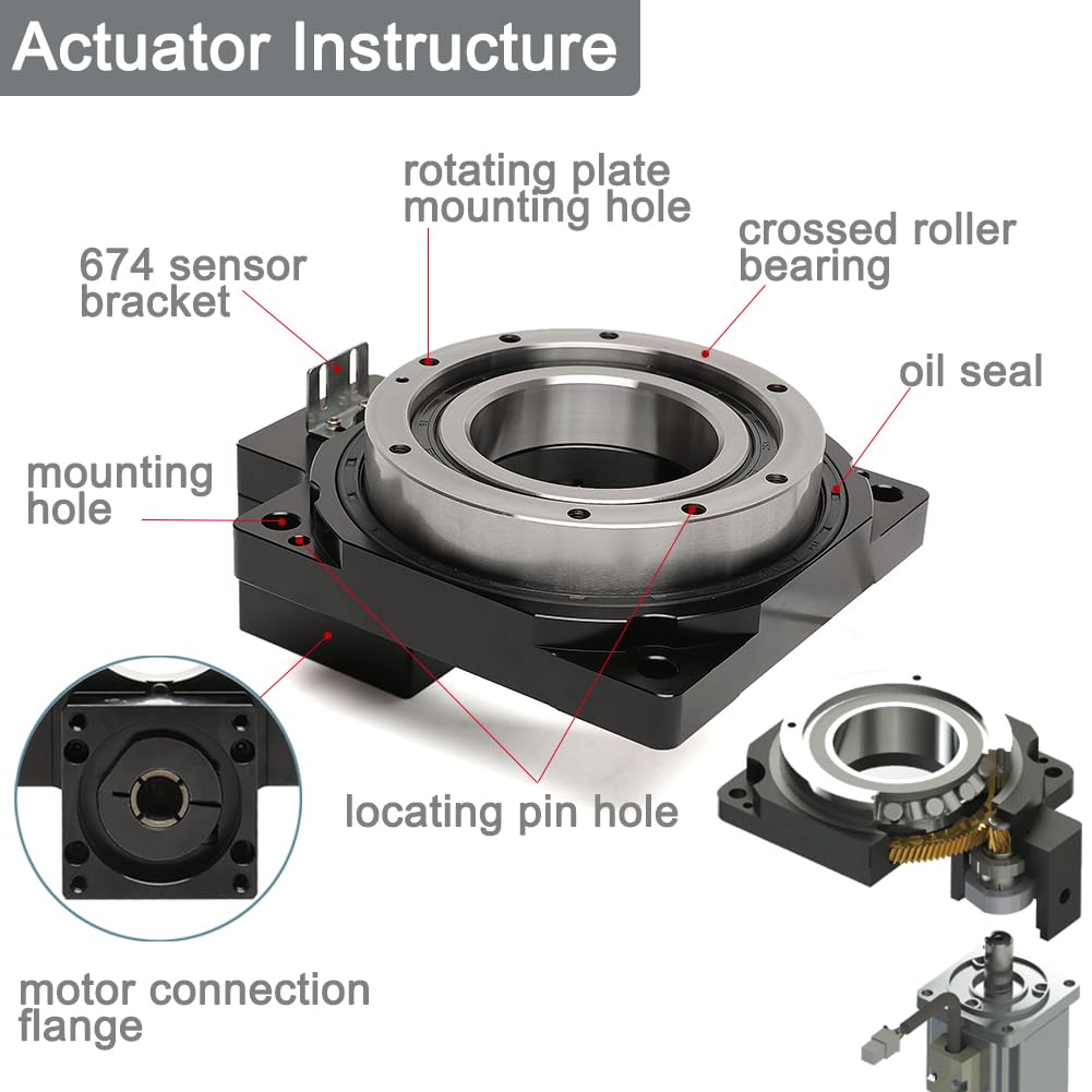 Mua PGFUN Hollow Rotary Actuator High Accuracy Hollow Rotating Platform ...
