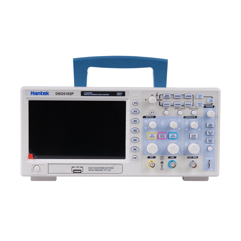 Hantek DSO5102P USB Storage Oscilloscope Oszilloskope 2 Channels 100MHz ...