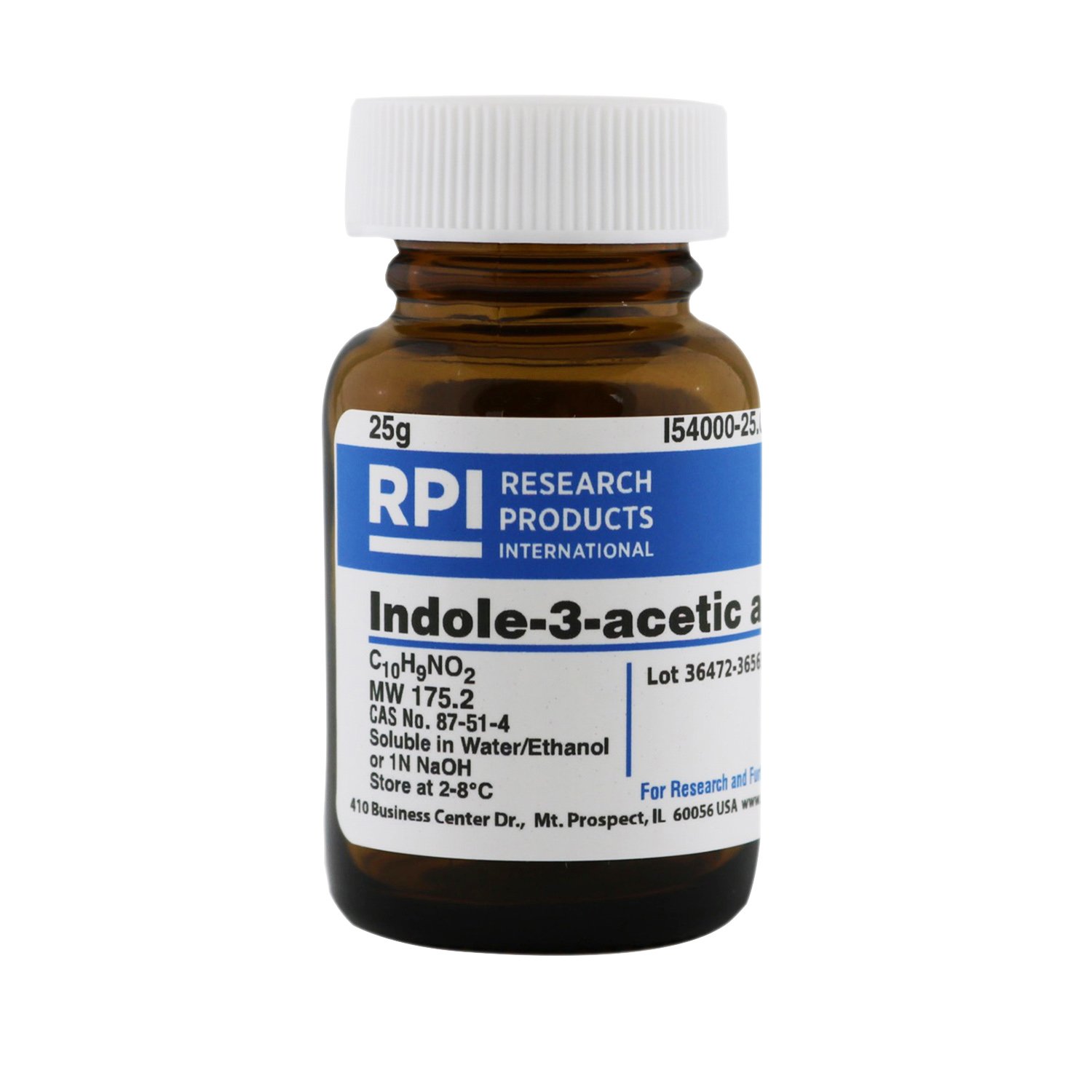 Indole-3-acetic Acid [IAA], 25 Grams: Amazon.com: Industrial & Scientific