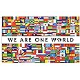 Amazon.com : We Are One World Flag: Flags of All Nations - Double-Sided ...